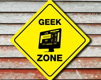 BIKER ZONE Funny Novelty Crossing Sign | Etsy