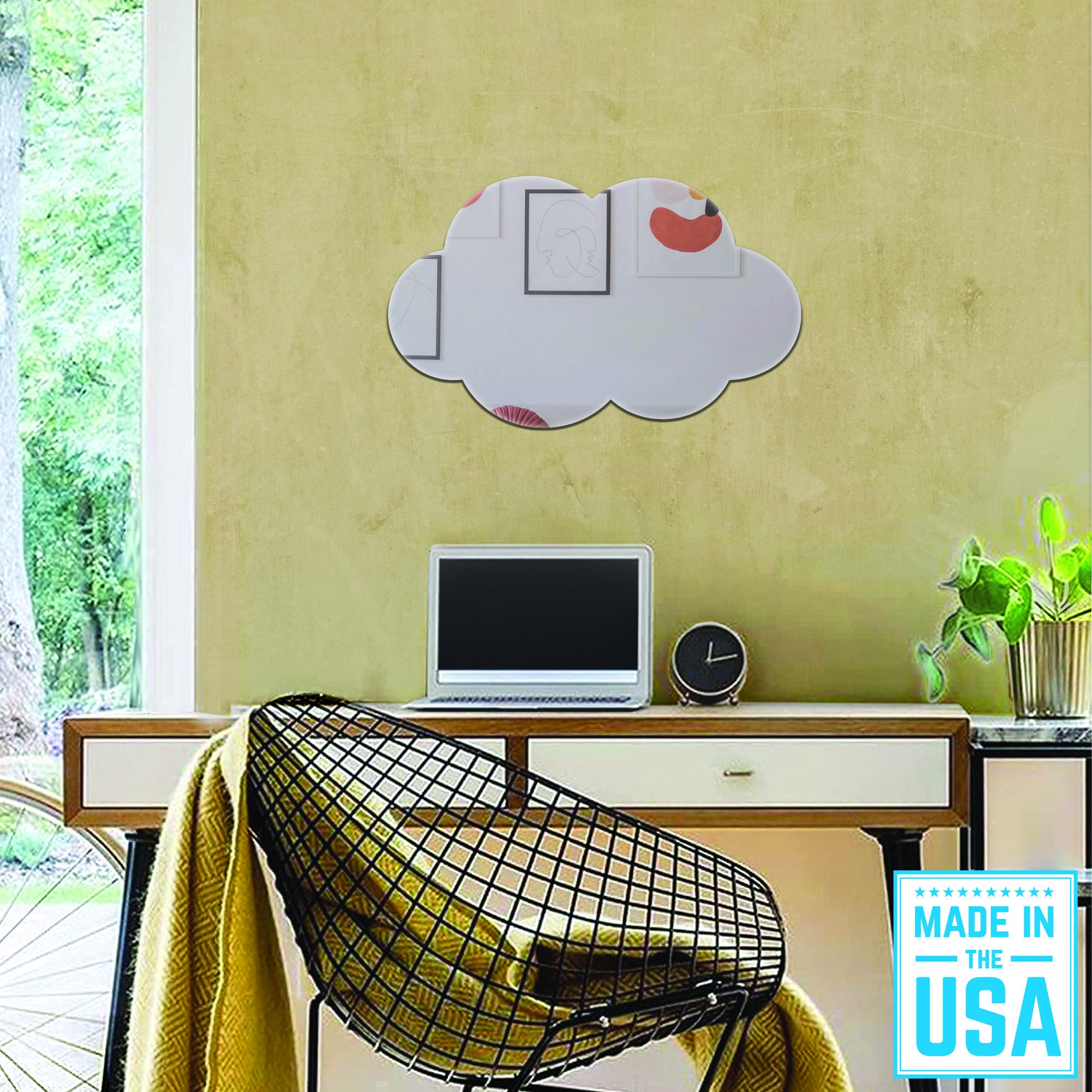 Cloud Shaped Mirror Safe Mirror Ideal for Nursery or Kids - Etsy