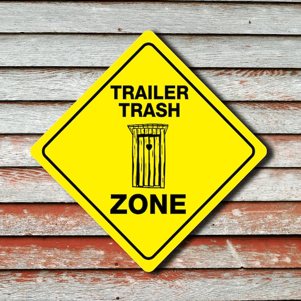 Funny Trash Sign - Etsy