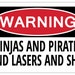 Area is Contaminated Warning Sign Keep Out Gift Funny - Etsy