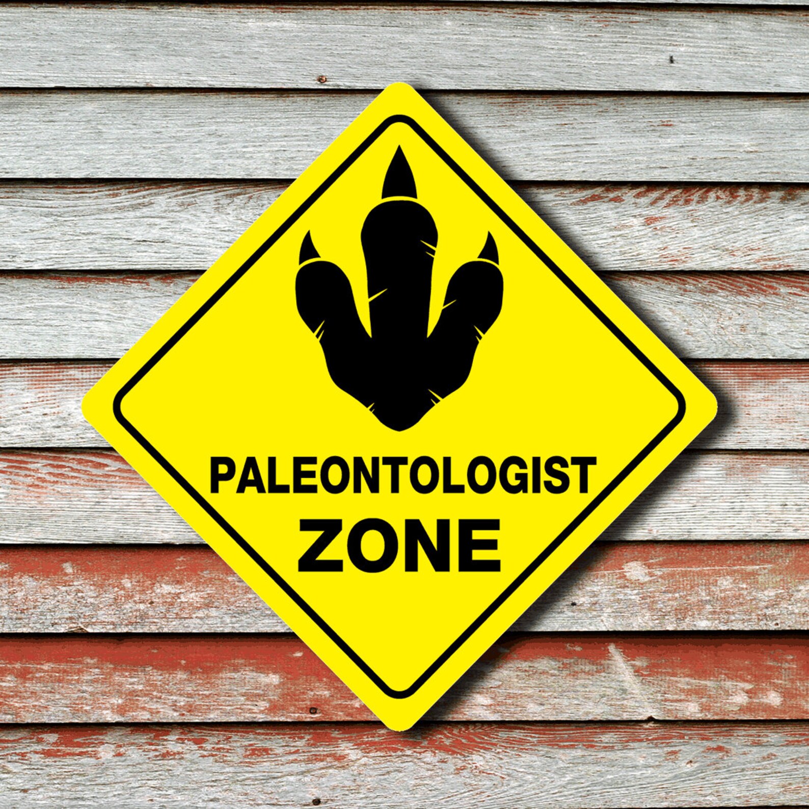 PALEONTOLOGIST ZONE Funny Novelty Crossing Sign - Etsy