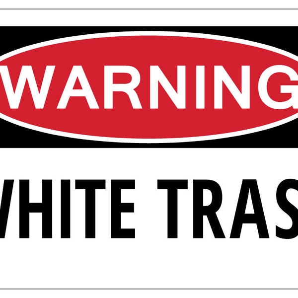 Funny Trash Sign - Etsy