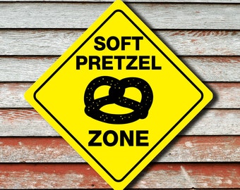 Soft Pretzel Sign - Etsy