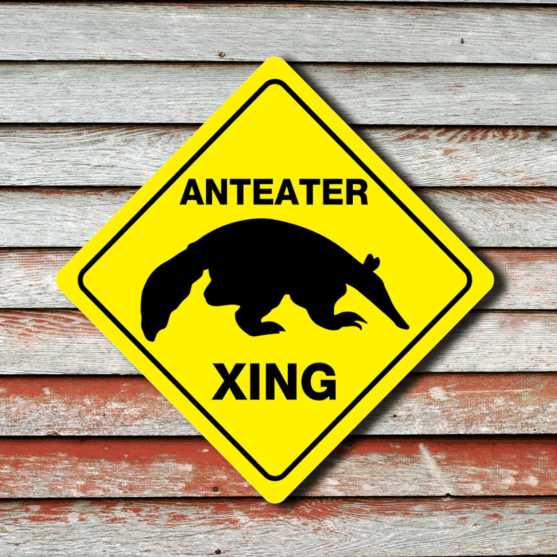 ANTEATER CROSSING Funny Novelty Crossing Sign - Etsy UK