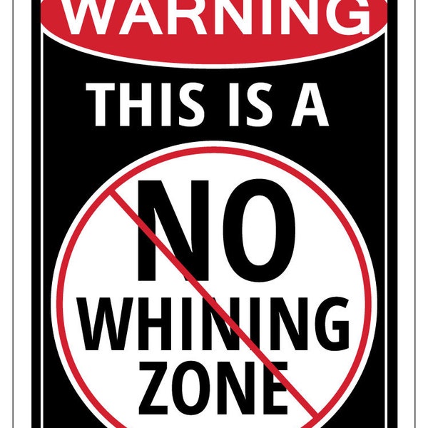No Whining - Etsy