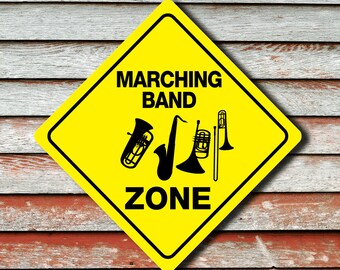 Marching Band Sign - Etsy