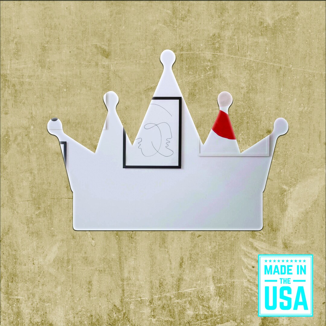 Crown Shaped Mirror | Safe Mirror Ideal for Nursery or Kid’s’ Room or ...