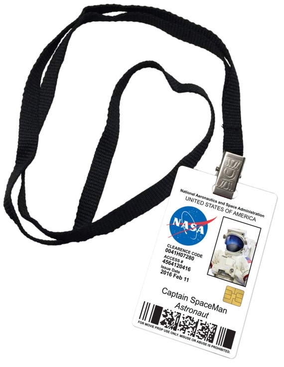Nasa Badge Lanyard