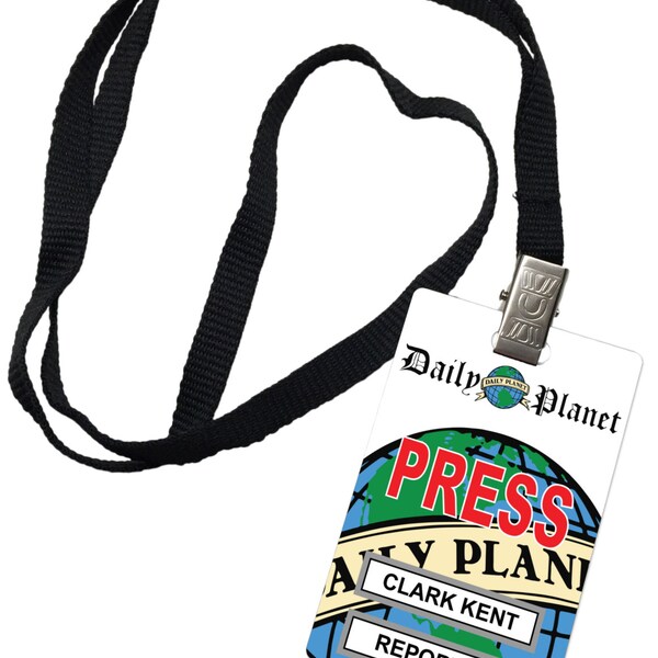 Daily Planet Badge Id - Etsy