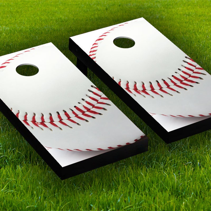 Baseball Cornhole - Etsy
