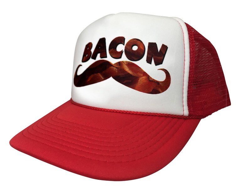 Brand New Bacon Funny Trucker Hat BBQ Vintage Mesh Cap - Etsy.de