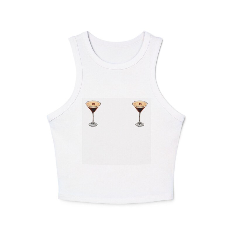 Tank Top, Espresso Martini, Women's Racerback Tank, Sleeveless Shirt ...