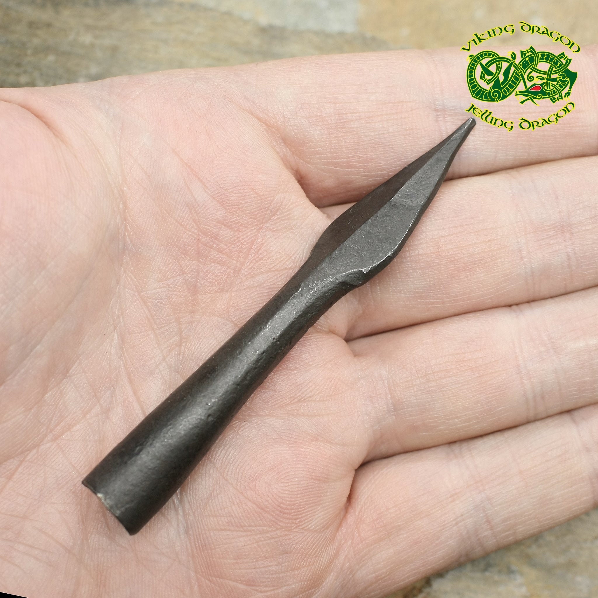 Hand-forged Iron Arrowhead With Socket - Etsy