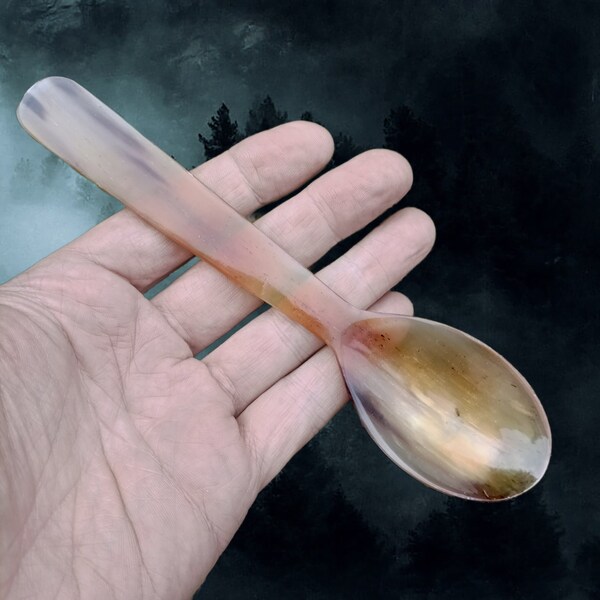 Horn Spoon - Etsy