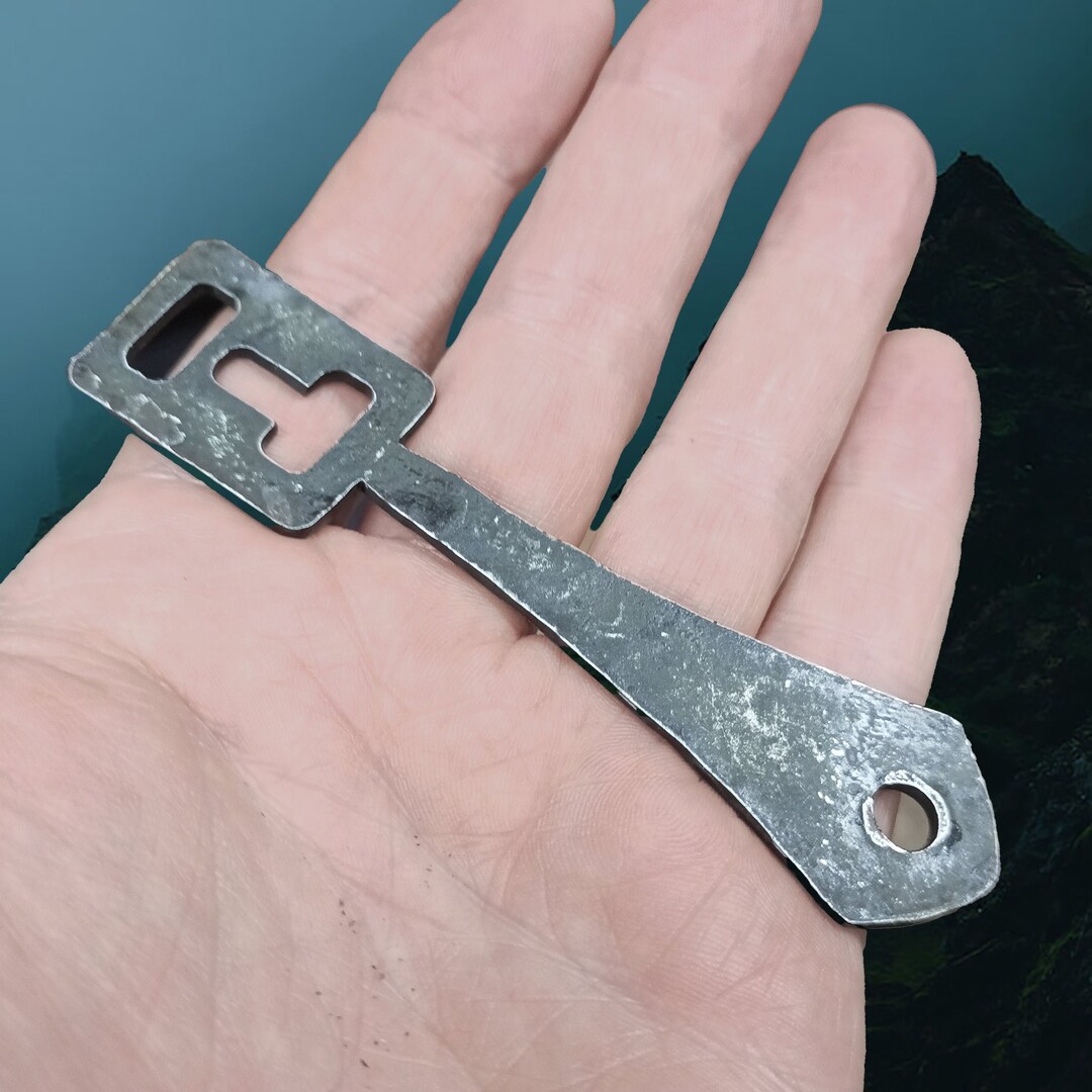 Handcrafted Steel Viking Age Padlock Key Replica - Historical ...