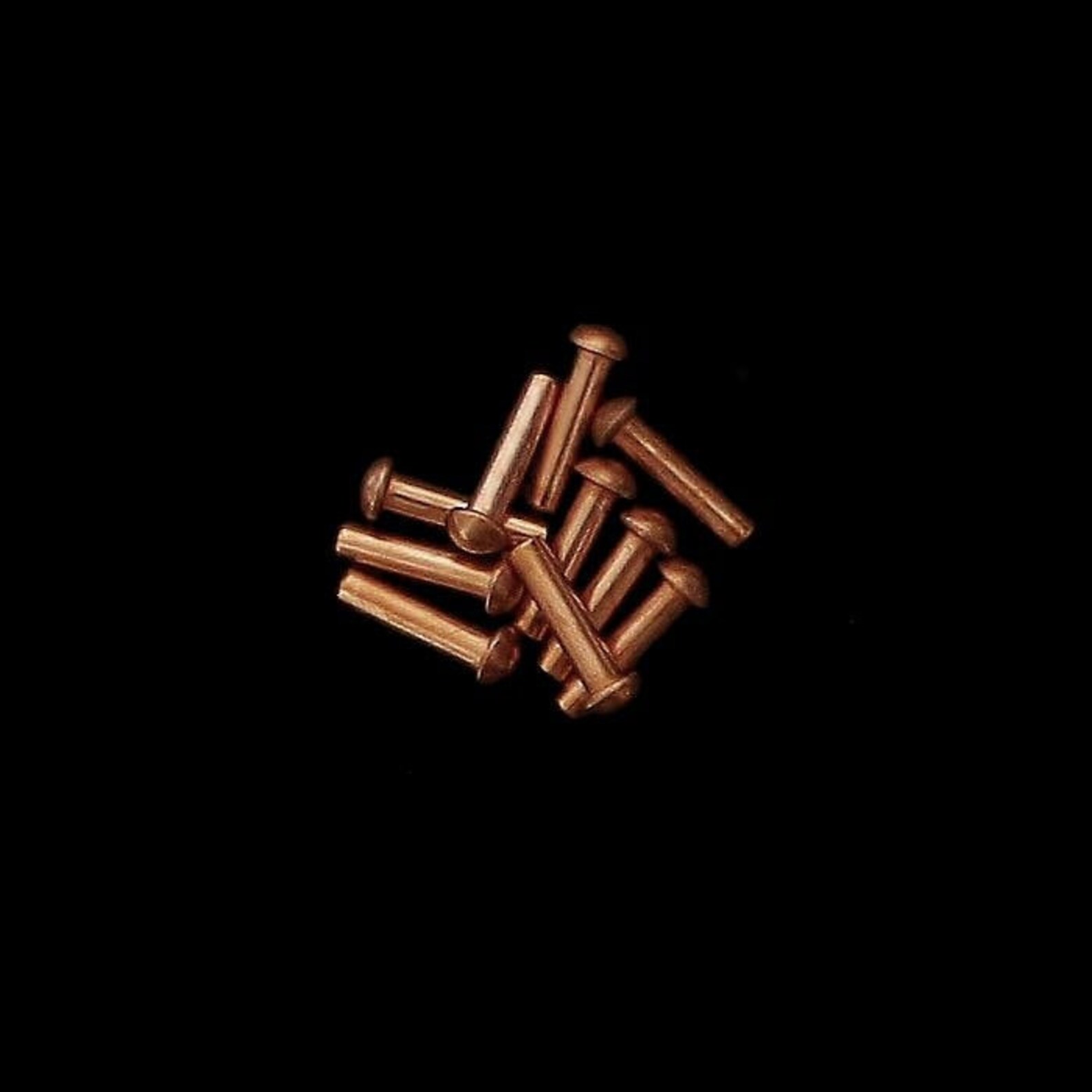 Dome Head Copper Rivets 1/8 Inch - Etsy UK