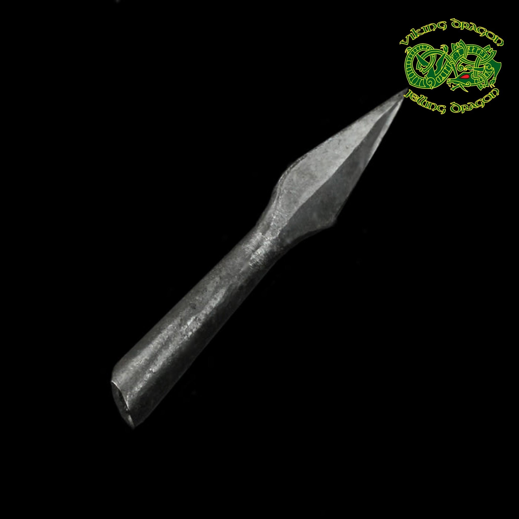 Hand-forged Iron Arrowhead With Socket - Etsy