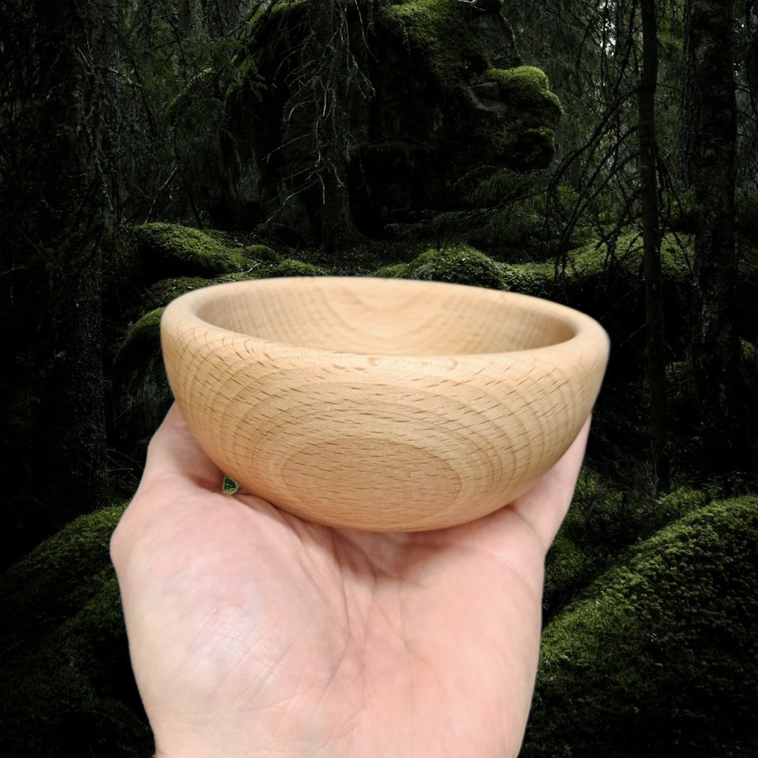 Small Hand Turned Wooden Bowl - Etsy