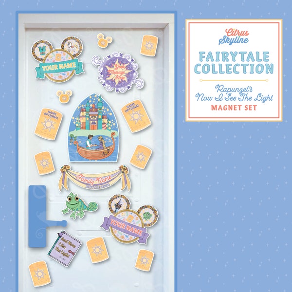 Princess Themed Door Magnets - Etsy