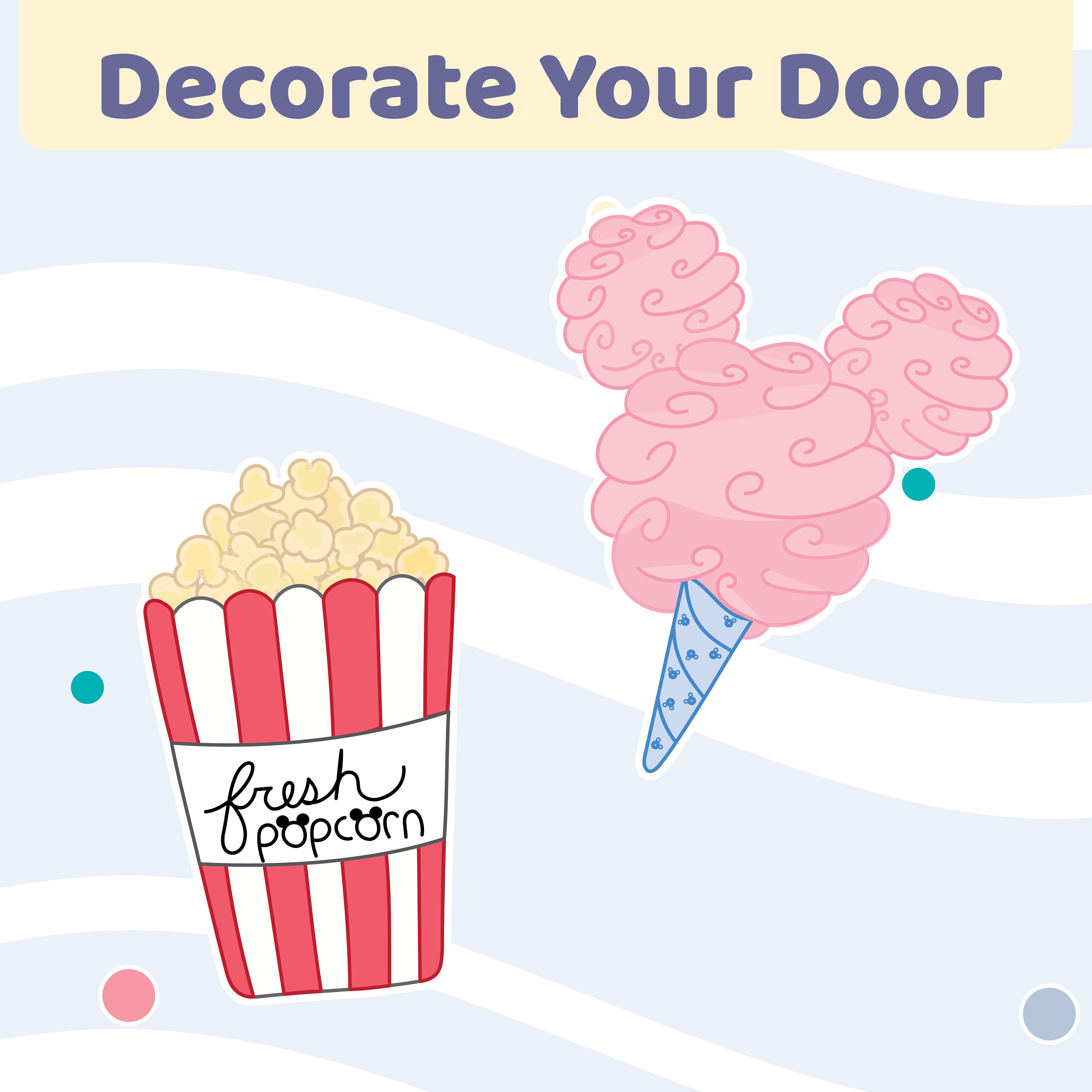 DCL Cruise Magnets: Theme Park Snacks and Daisy Food Truck - Etsy