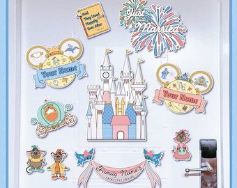 Cinderella Princess Disney Cruise Inspired Suite Door Magnets/princess ...