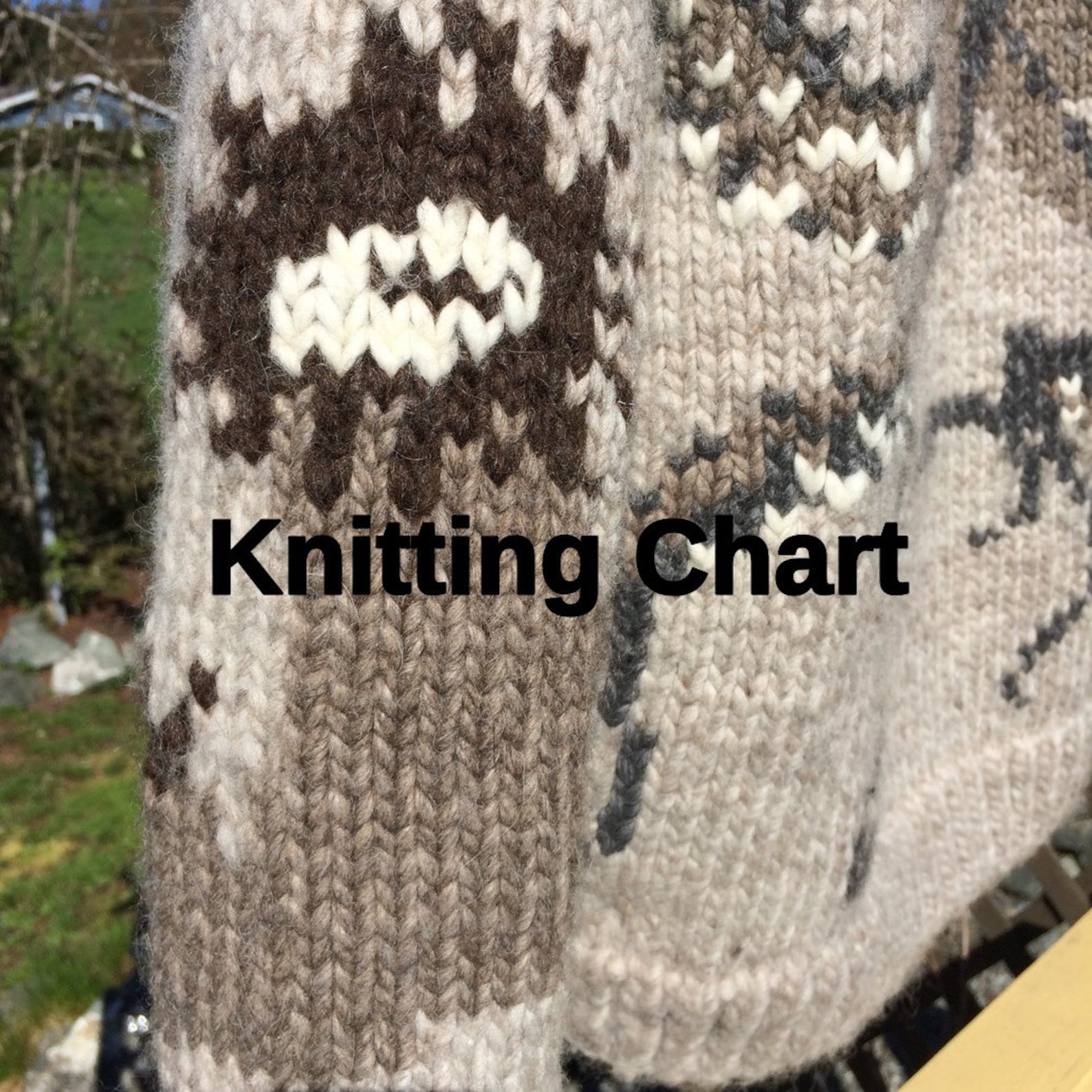 Knitting Pattern for Salish Garden Octopus Sweater Large and Extra ...