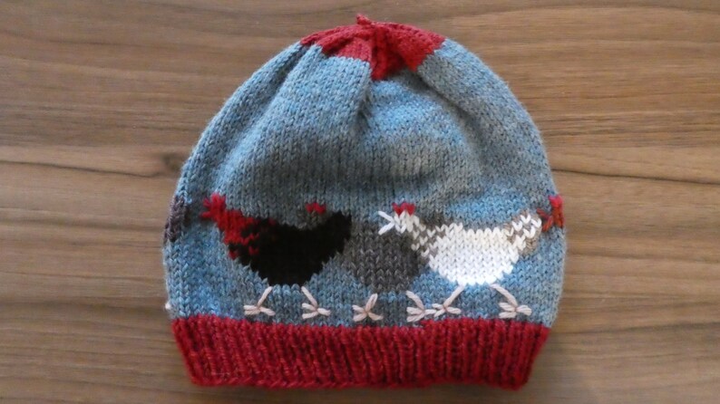 100% Wool Hen Hat - Etsy
