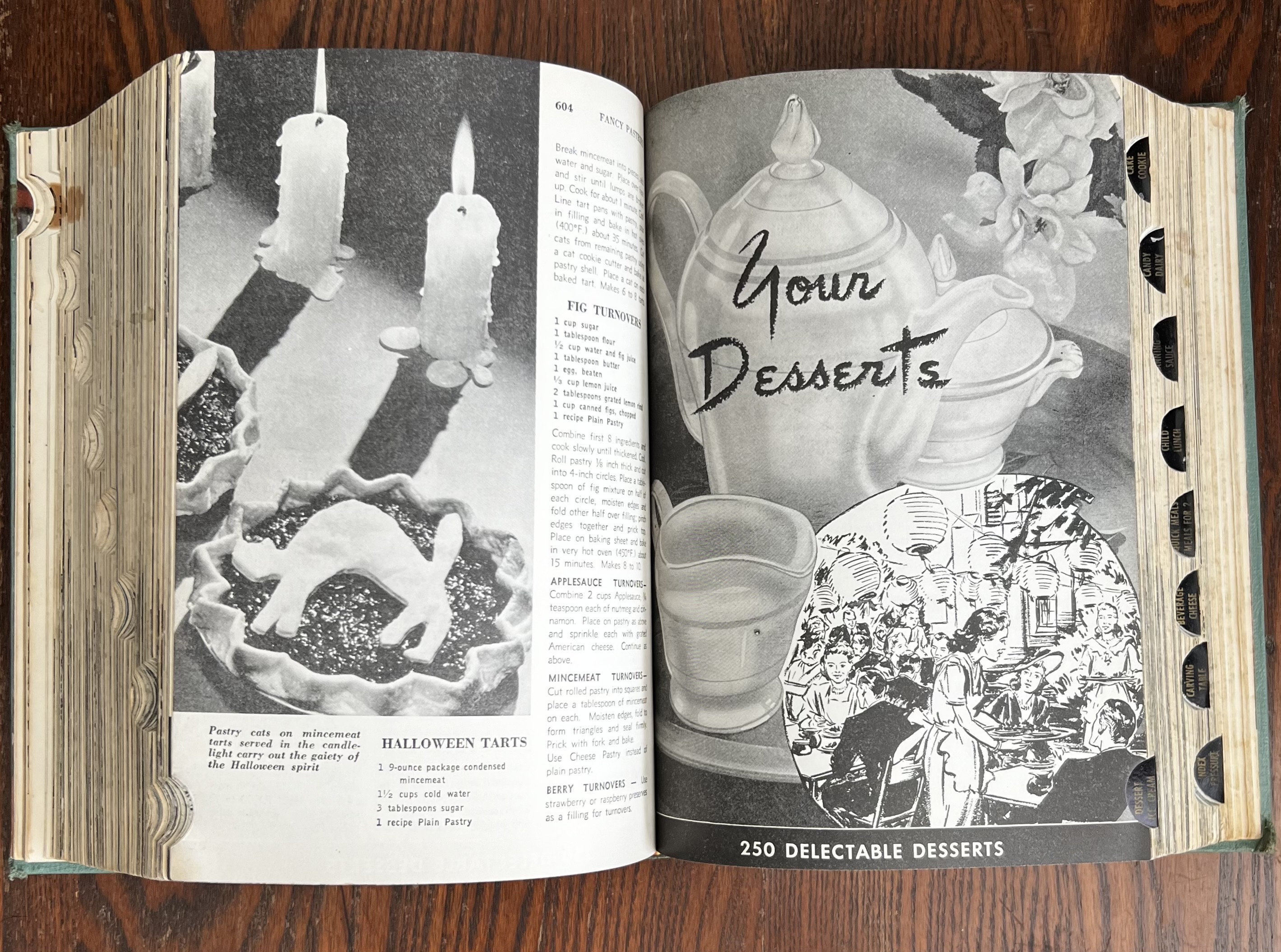 Vintage 1950 Culinary Arts Institute Encyclopedic Cookbook, Gift for ...
