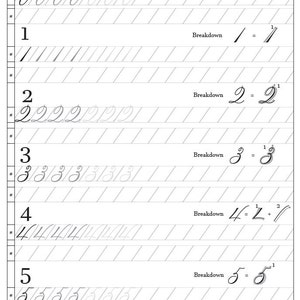 Master Class Spencerian Practice Sheets: From Basic Strokes to Complete ...