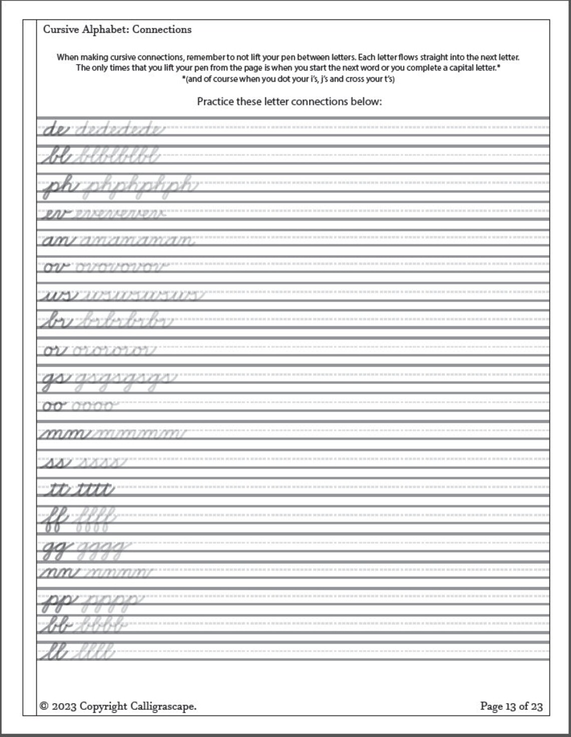 Master Cursive Handwriting Practice Sheets: Improve Clarity, and Hand ...