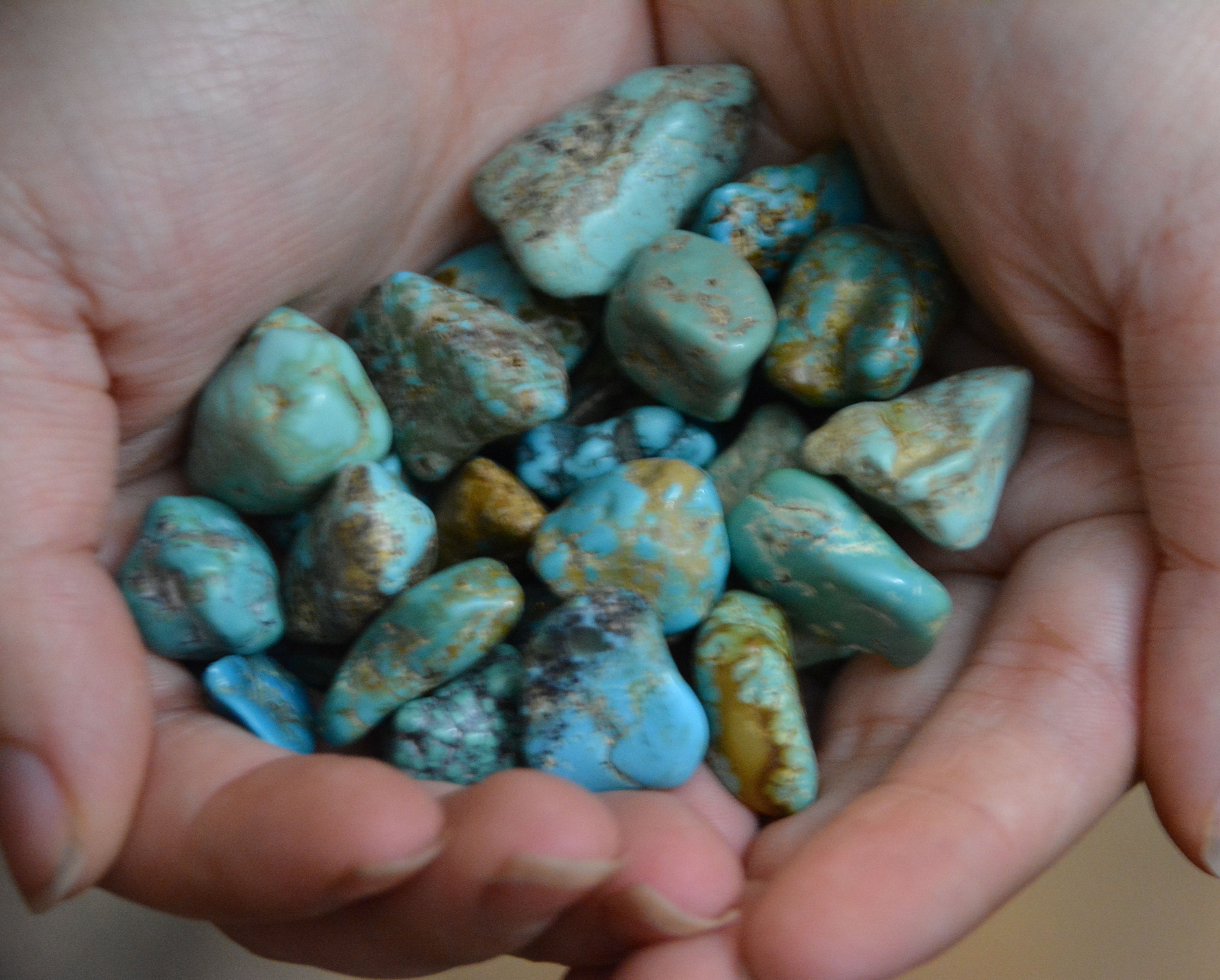 Blue & Green Turquoise Stones | Etsy