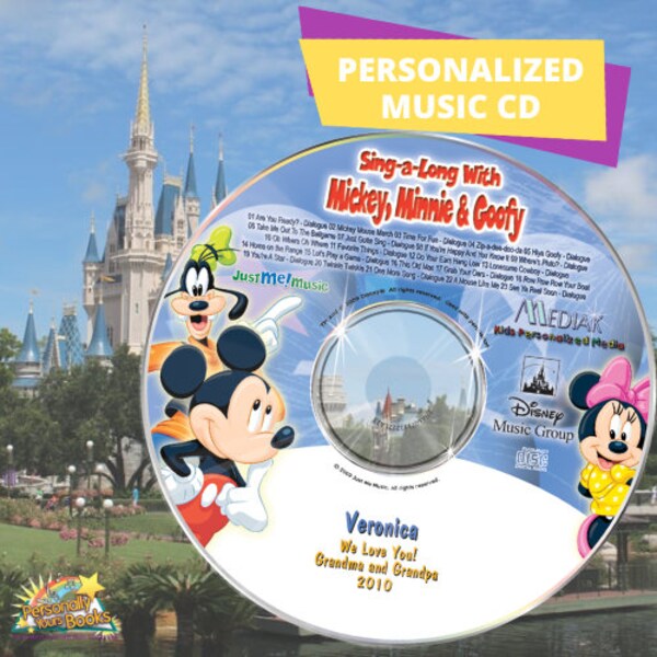 Personalized Cd Child Name - Etsy