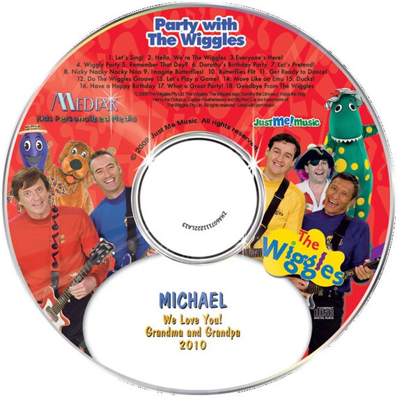 The Wiggles Wiggle Time Cd