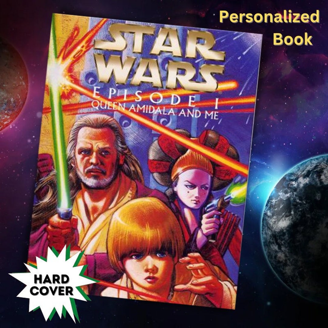 Star Wars Queen Amidala and Me Personalized Book Perfect Gift for Your ...