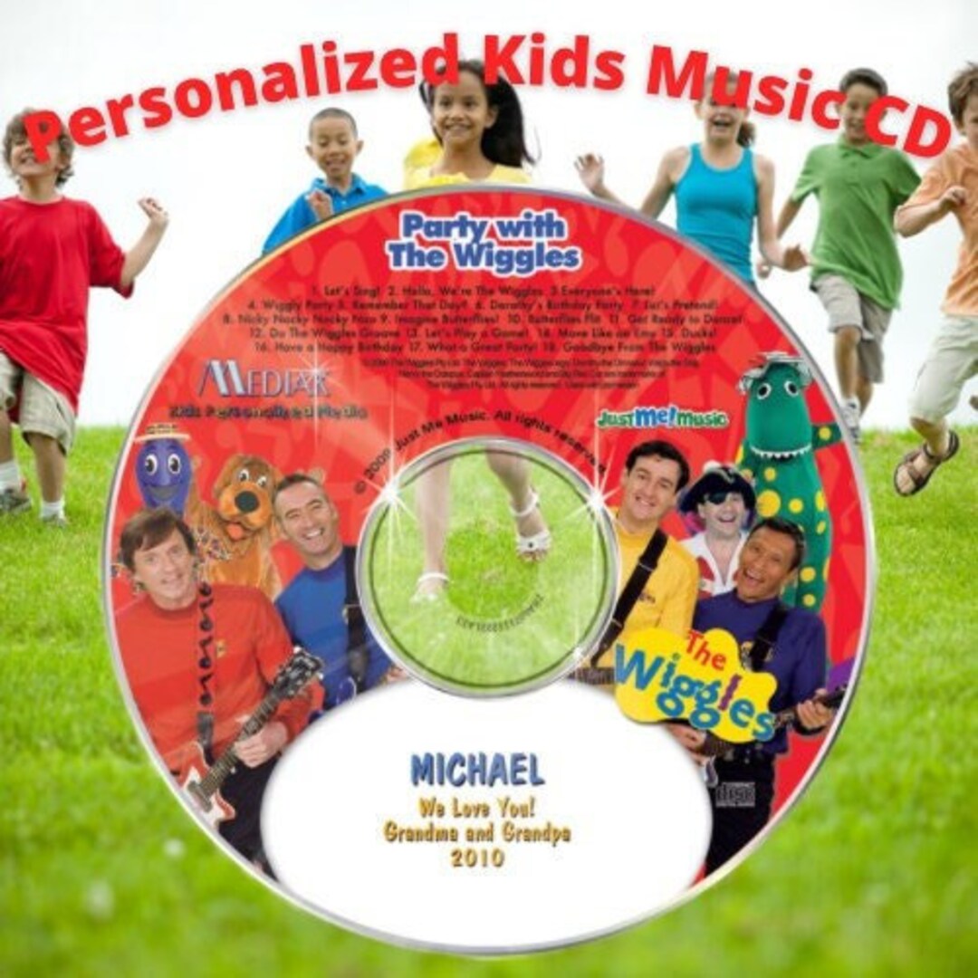 The Wiggles Wiggle Time Cd