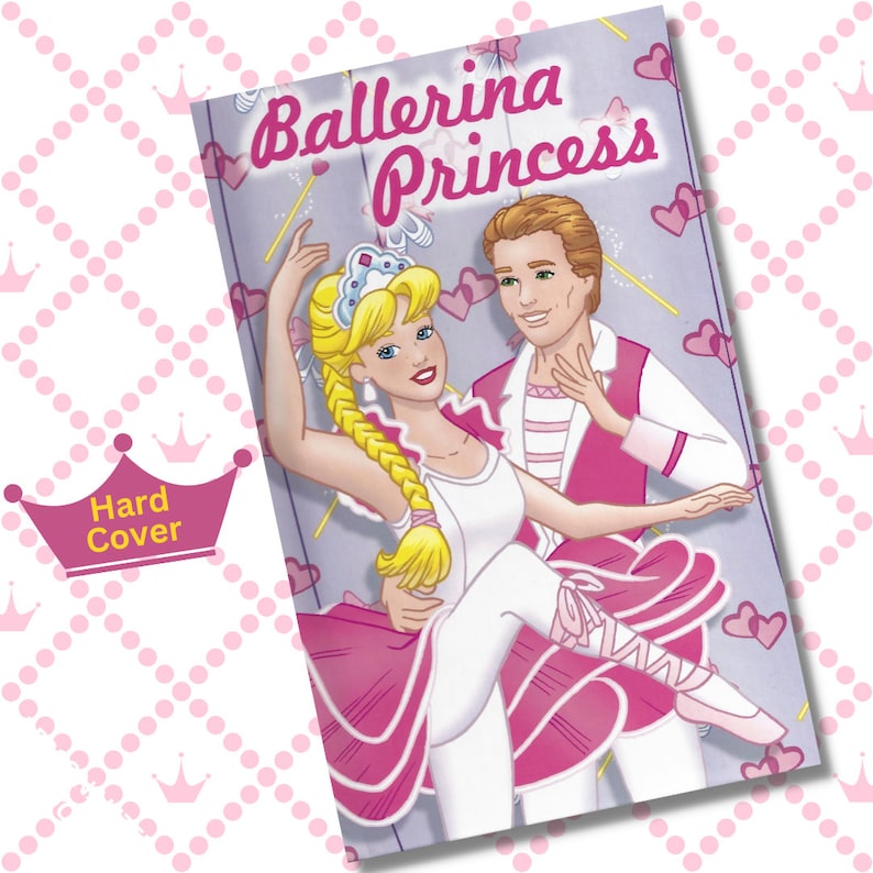 Personalized Book for Kids Ballerina Princess - Etsy