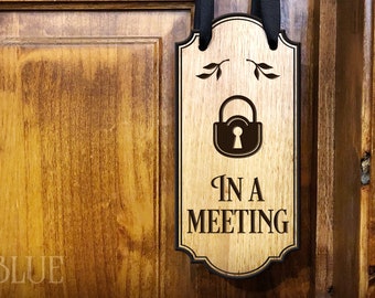 Busy door sign | Etsy