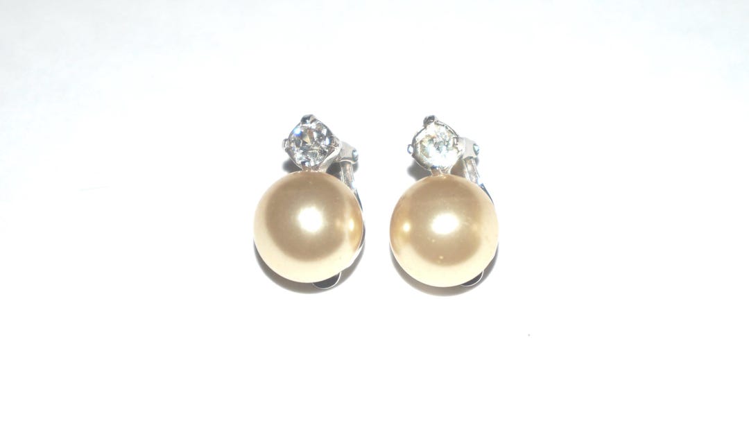 JOSEPH MAZER (JOMAZ) - Vintage Classic Singular Pearl and Rhinestone ...