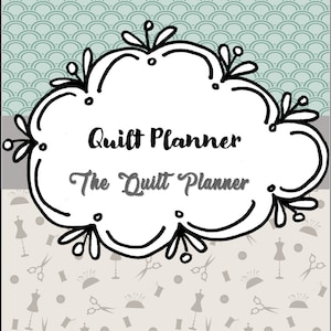 Quilting Project Planner PDF Printable Download Quilting - Etsy