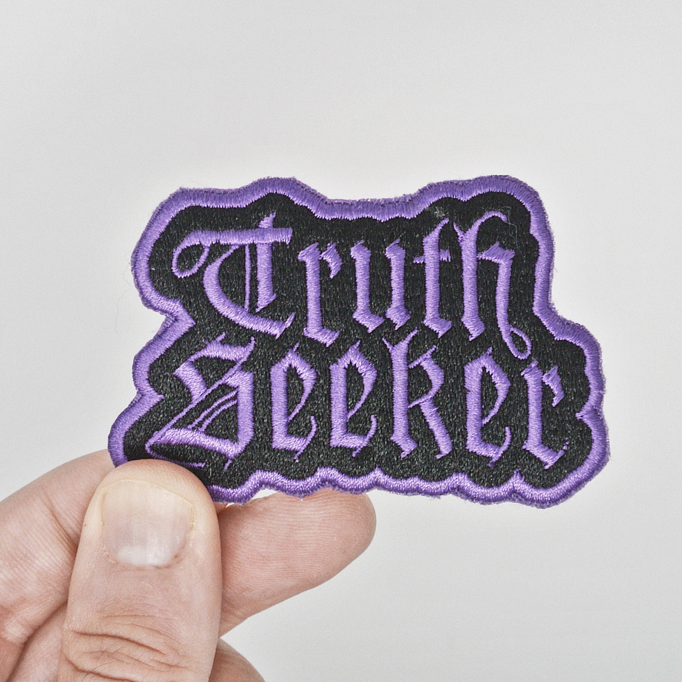 Truth Seeker Patch - Metaphysical Accessory - 3" and 4" Iron on ...