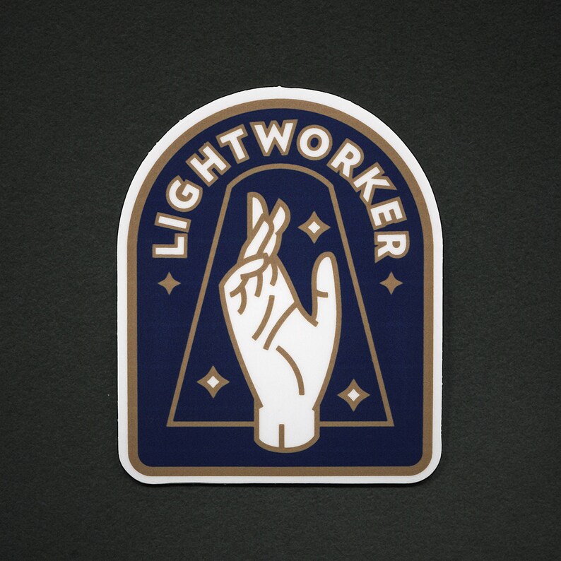 Lightworker Sticker 3 Durable Vinyl Sticker for | Etsy