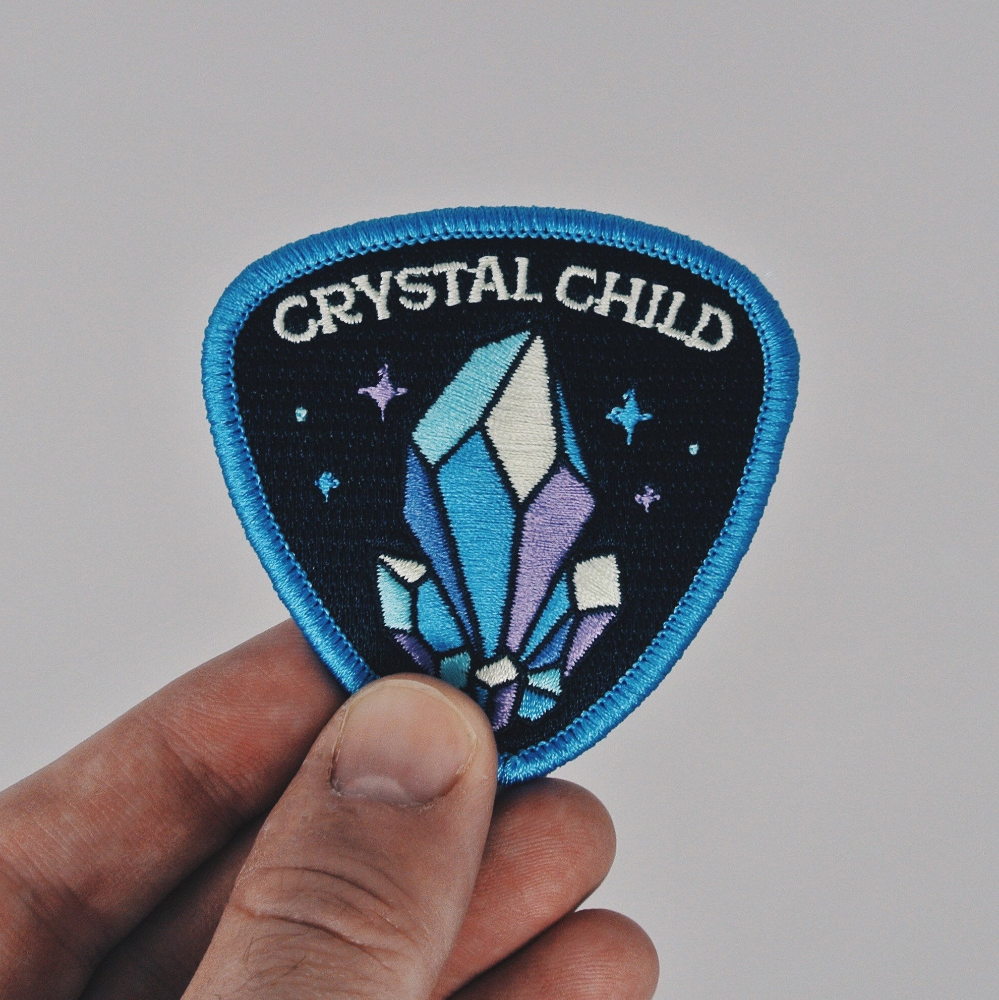 Crystal Child Patch Metaphysical 2.5 Iron-On | Etsy