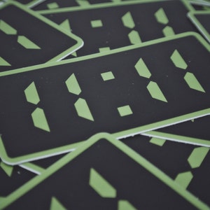 11:11 Sticker - 3" Durable Vinyl Sticker - Weather Resistant ...