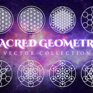 Sacred Geometry Vector Pack - 100+ Images for Adobe Illustrator or ...