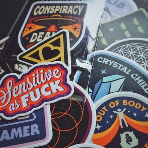 Sticker Bundle - 3, 5, or 10 - Metaphysical, New Age, Spiritual ...