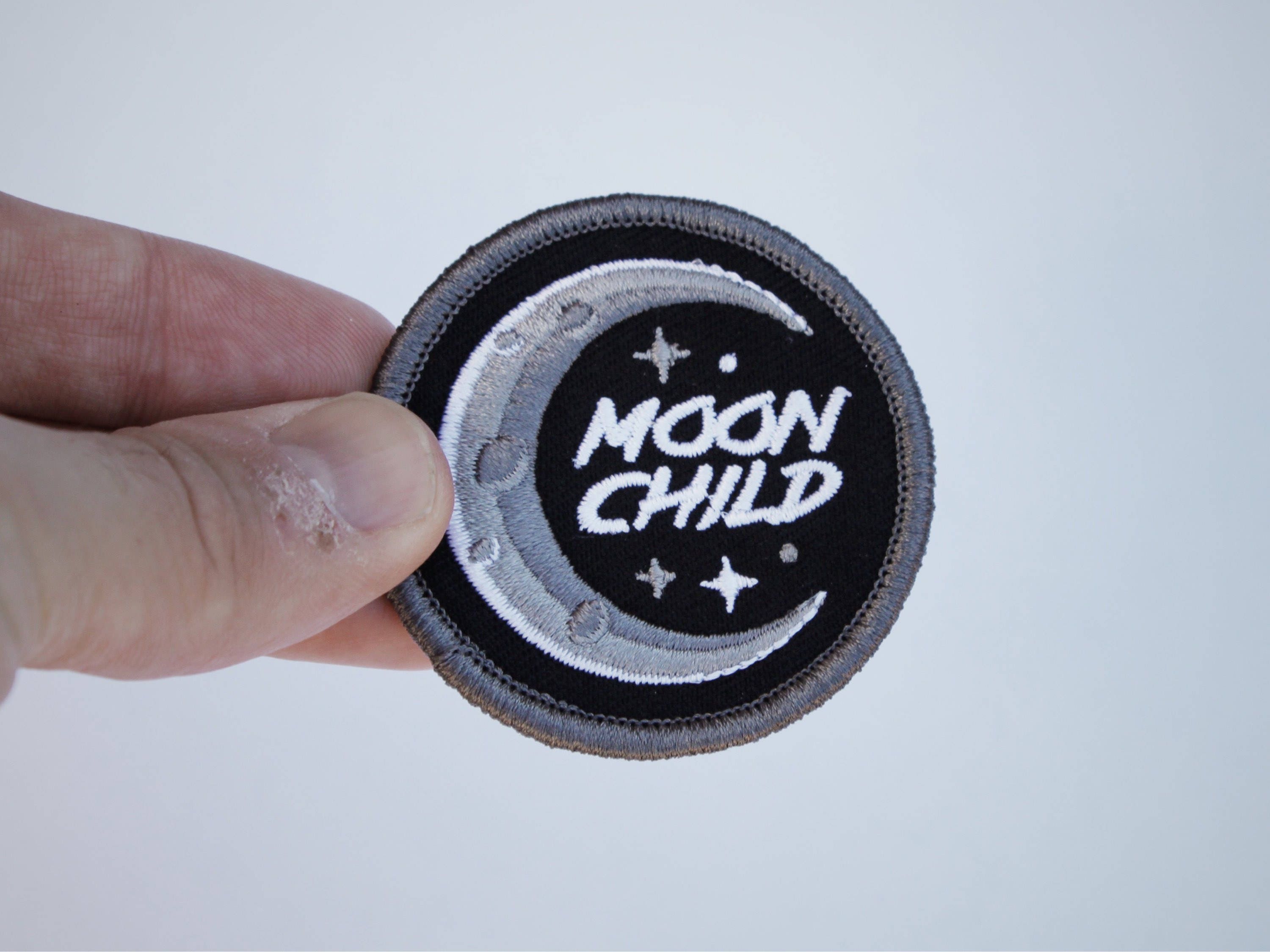 Moon Child Patch Metaphysical Fashion Accessory 2 - Etsy