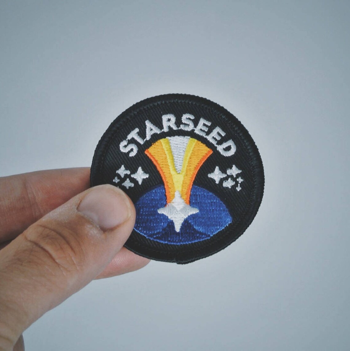 Starseed Patch - New Age Esoteric Fashion - 2" Iron on Embroidered ...