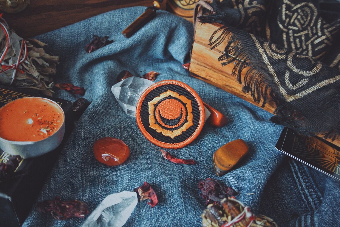 Sacral Chakra Patch svadhisthana 2 Iron-on | Etsy