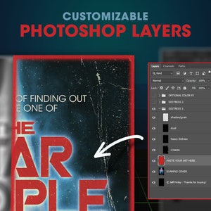Worn 80s Paperback Book Textures - 2 High Res Grunge, Dust, and Dirt ...