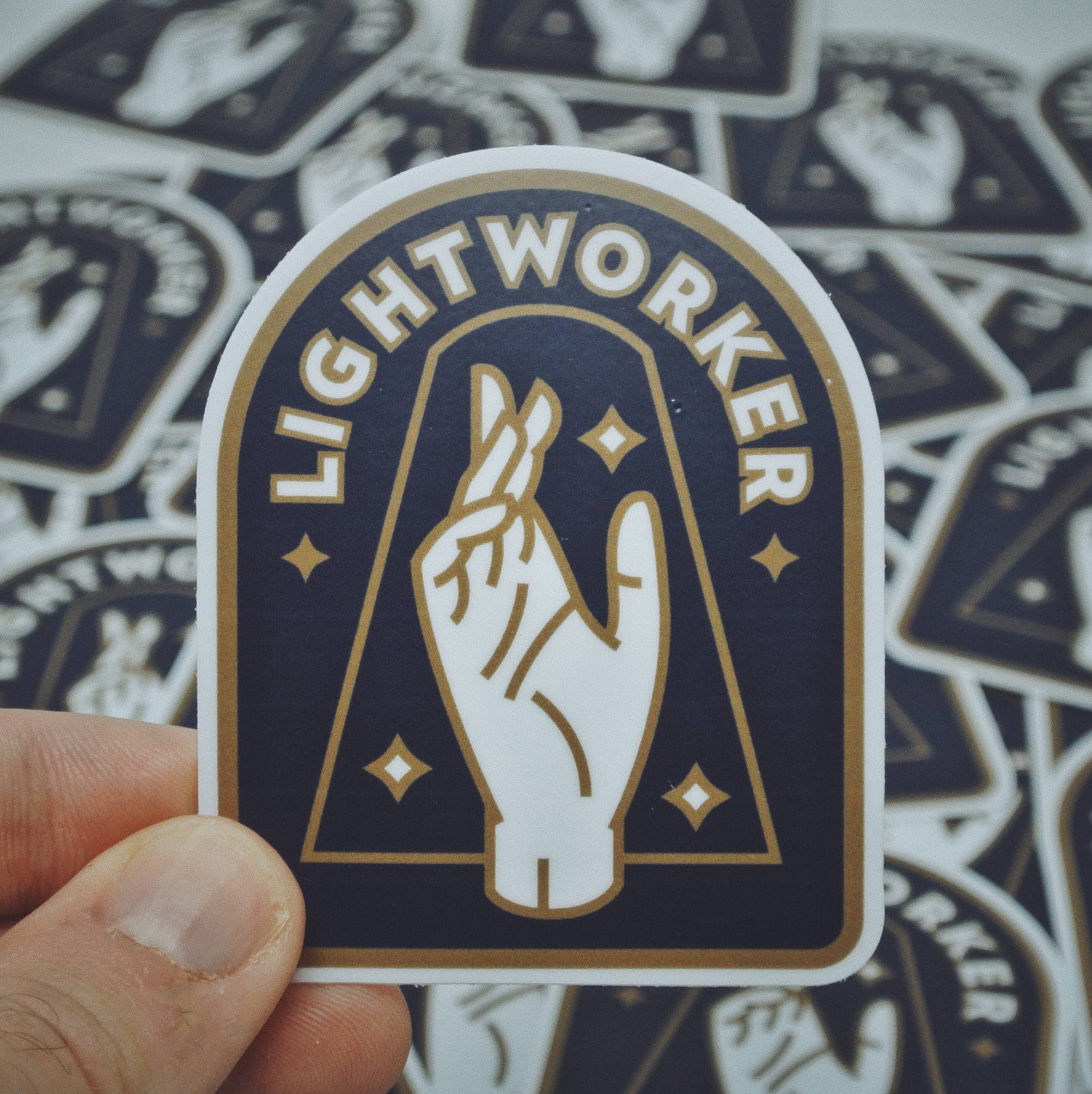 Lightworker Sticker 3 Durable Vinyl Sticker for | Etsy